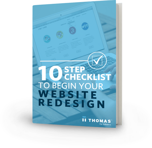 10-Step Checklist for your Website Redesign eBook | Thomas